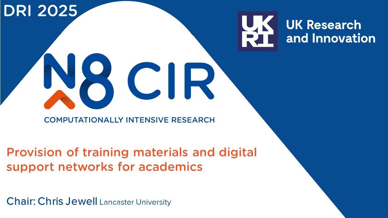 Training Materials and Digital Support Networks for Academics | DRI ...