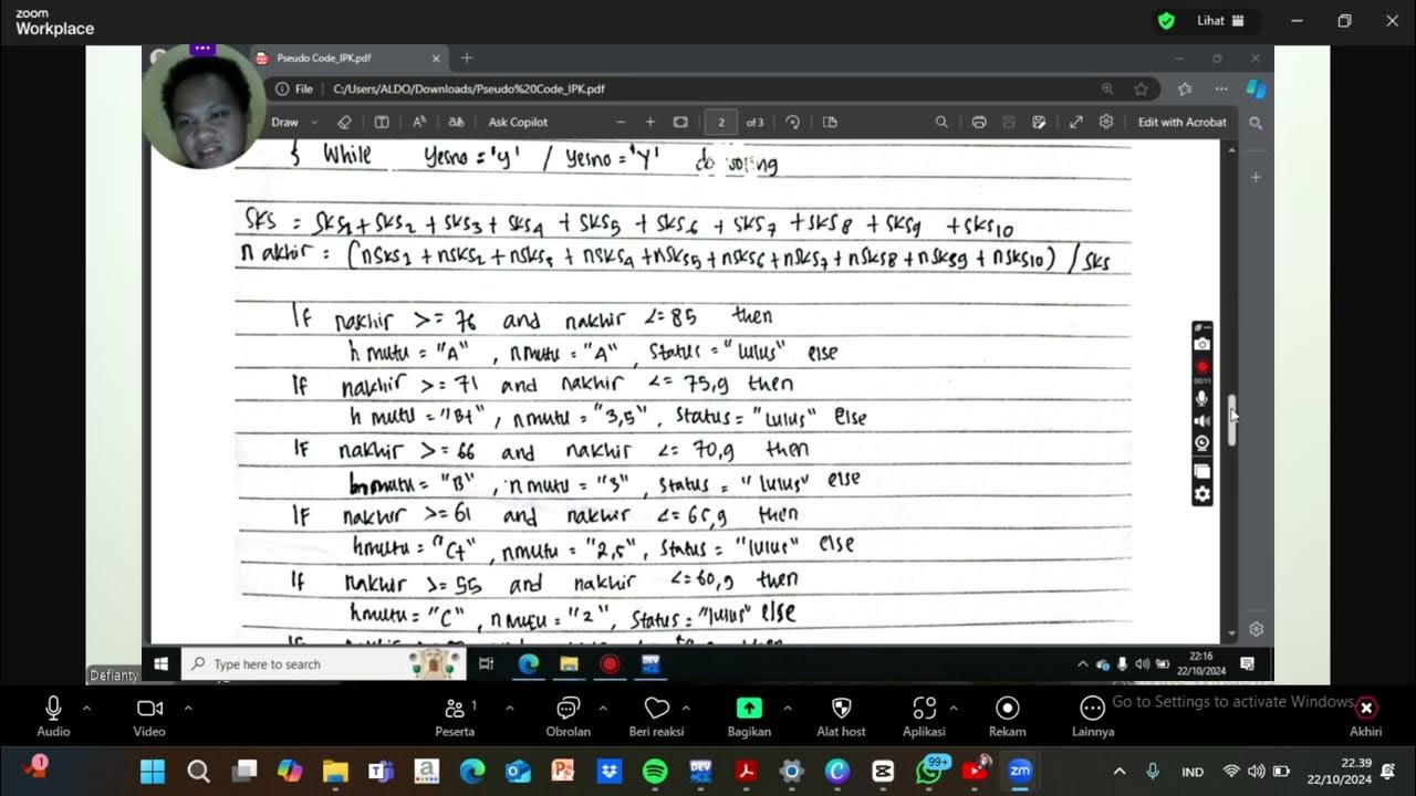 Presentasi Algoritma dan Pemrograman Kelompok 3 PSTI B - YouTube