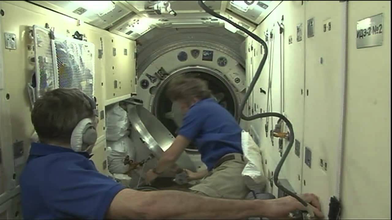 ISS Expedition 43 Farewell, Hatch Closure and Undocking from the ...