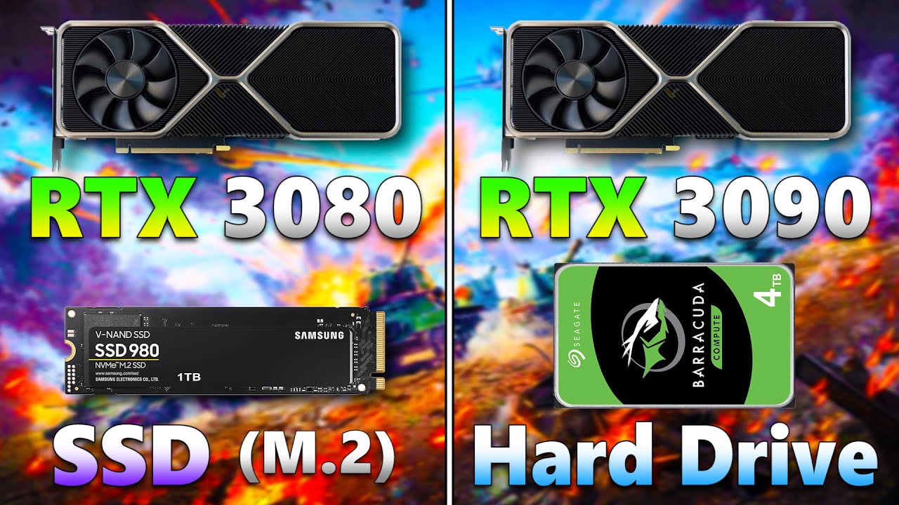RTX 3080 + SSD (M.2) vs RTX 3090 + Hard Drive | Do You Really Need ...