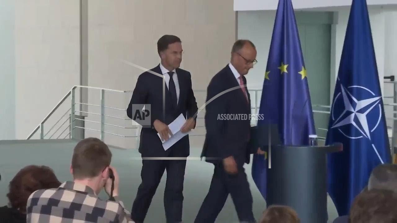Merz and Rutte discuss NATO spending, China and Ukraine after Berlin ...