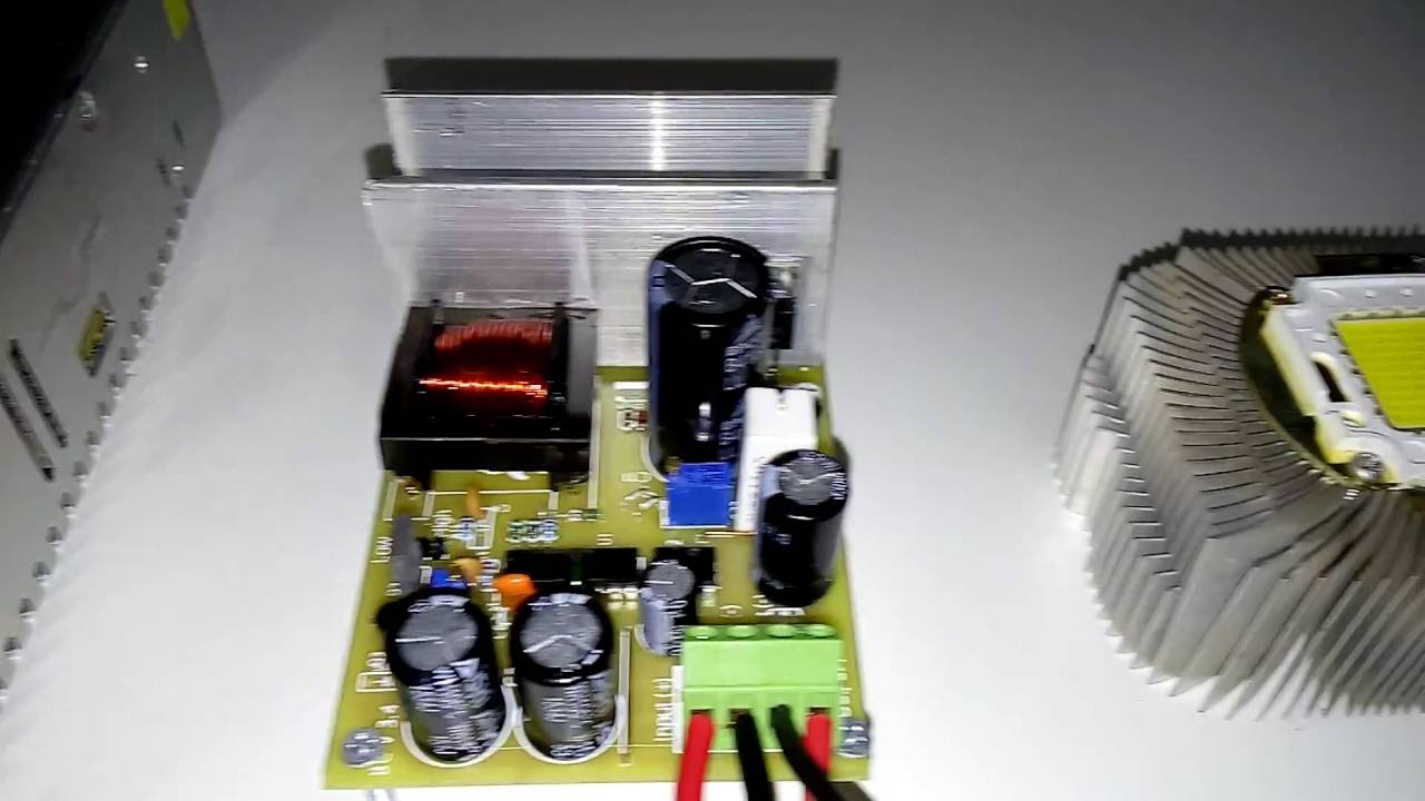 Driver para LED, fuente step up 150W, Modulo Switching dc-dc - YouTube