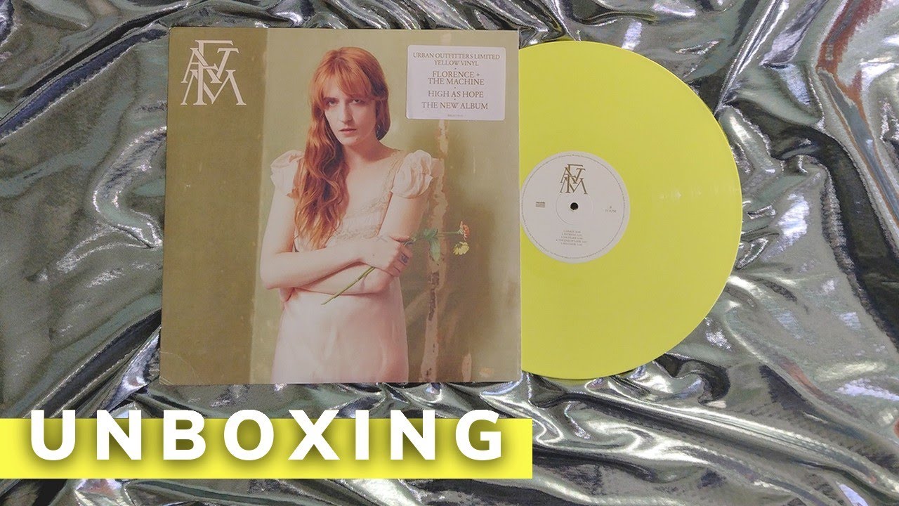 Florence + The Machine - High As Hope (Yellow Vinyl) Urban Outfitters ...