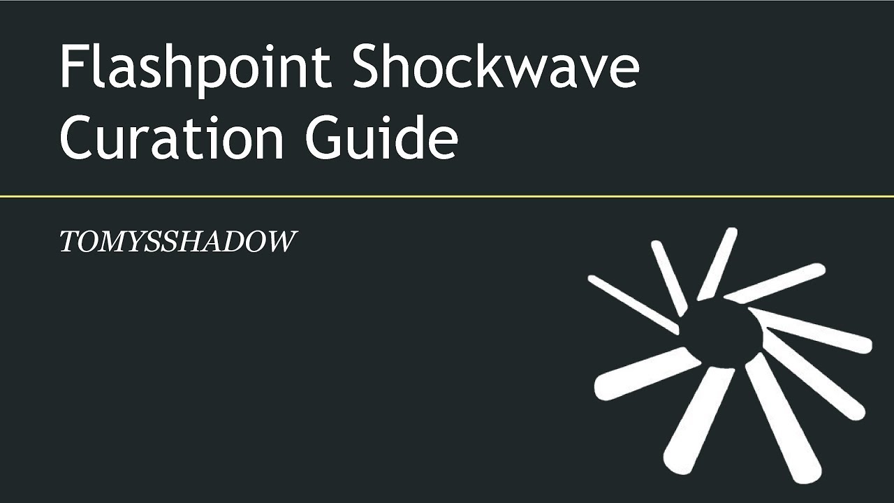 Flashpoint Shockwave Curation Guide - YouTube
