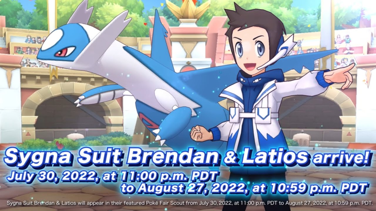 Pokemon Masters EX: 6*EX SS Brendan & Mega Latios Showcase - YouTube