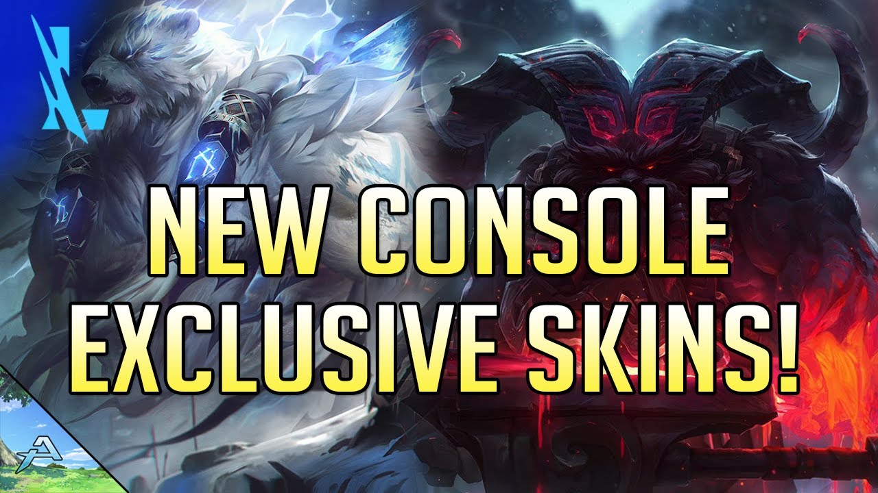 [Lol Wild Rift] New Wild Rift Console Exclusive Skins! - YouTube