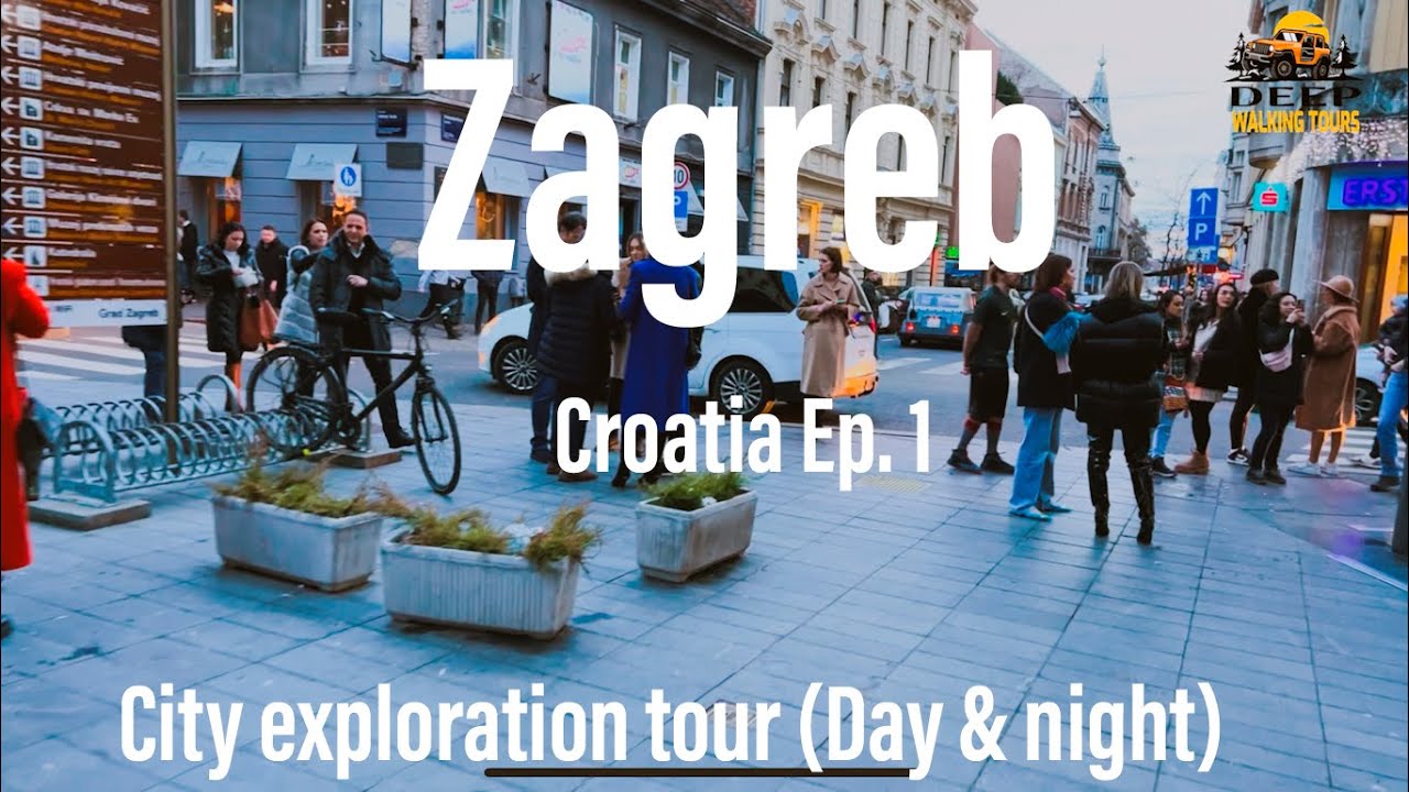 Discover the Magic of Zagreb, Croatia | Walking Tour | Croatia Ep. 1 ...