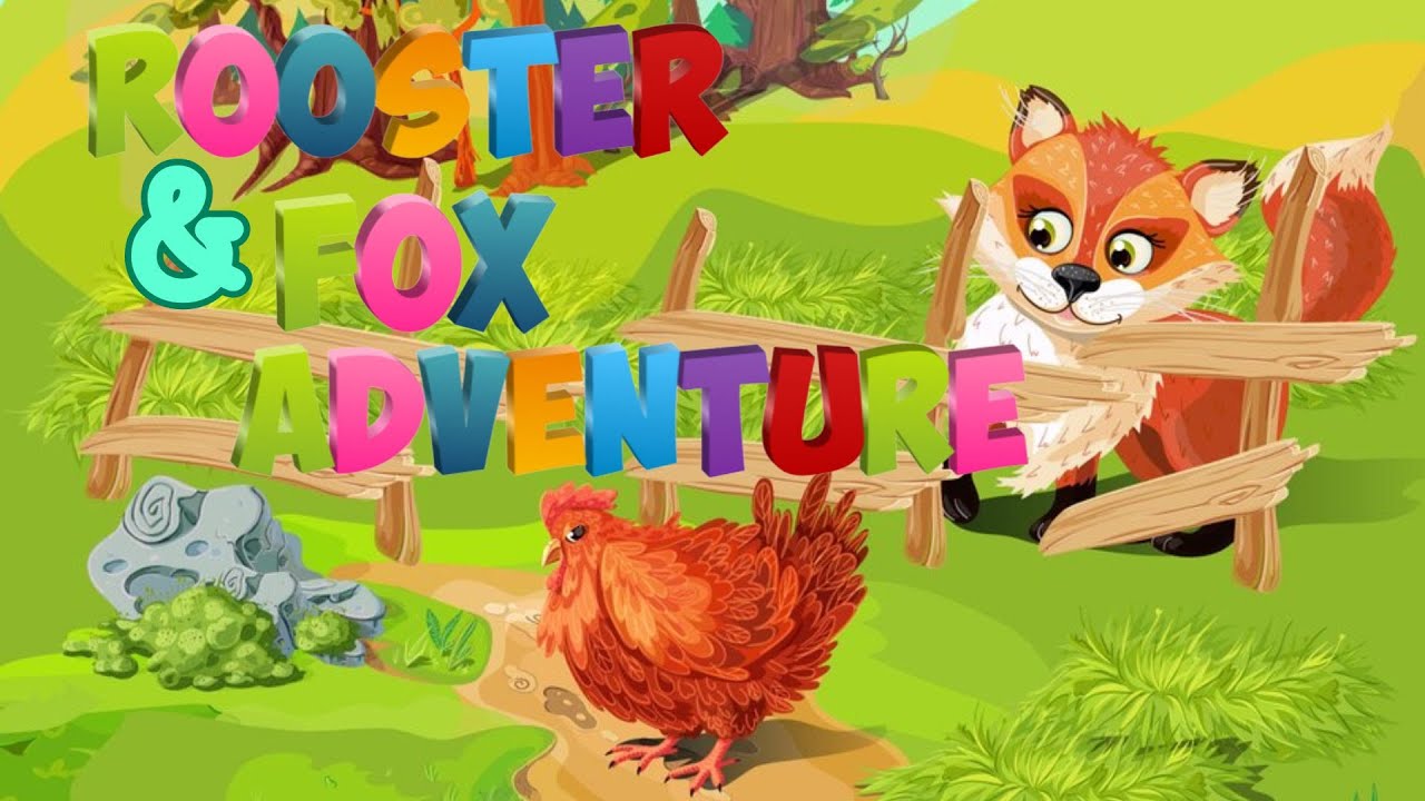 Rooster And Fox Story Adventure | Story For Kids | Short Story | Bed ...