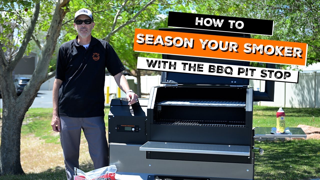 Seasoning a Smoker: A BBQ Pit Stop How to - YouTube