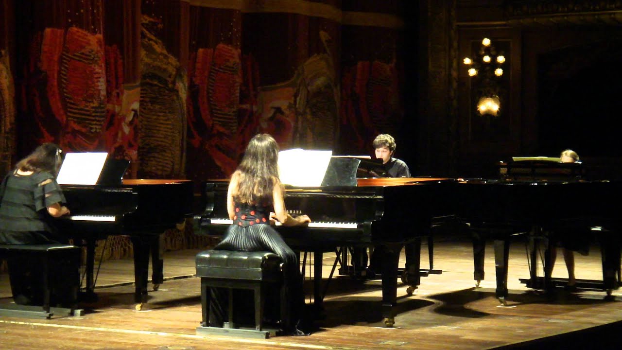 Concerto 4 pianos J.S. Bach - Lyl y Sergio Tiempo, Karin Lechner ...