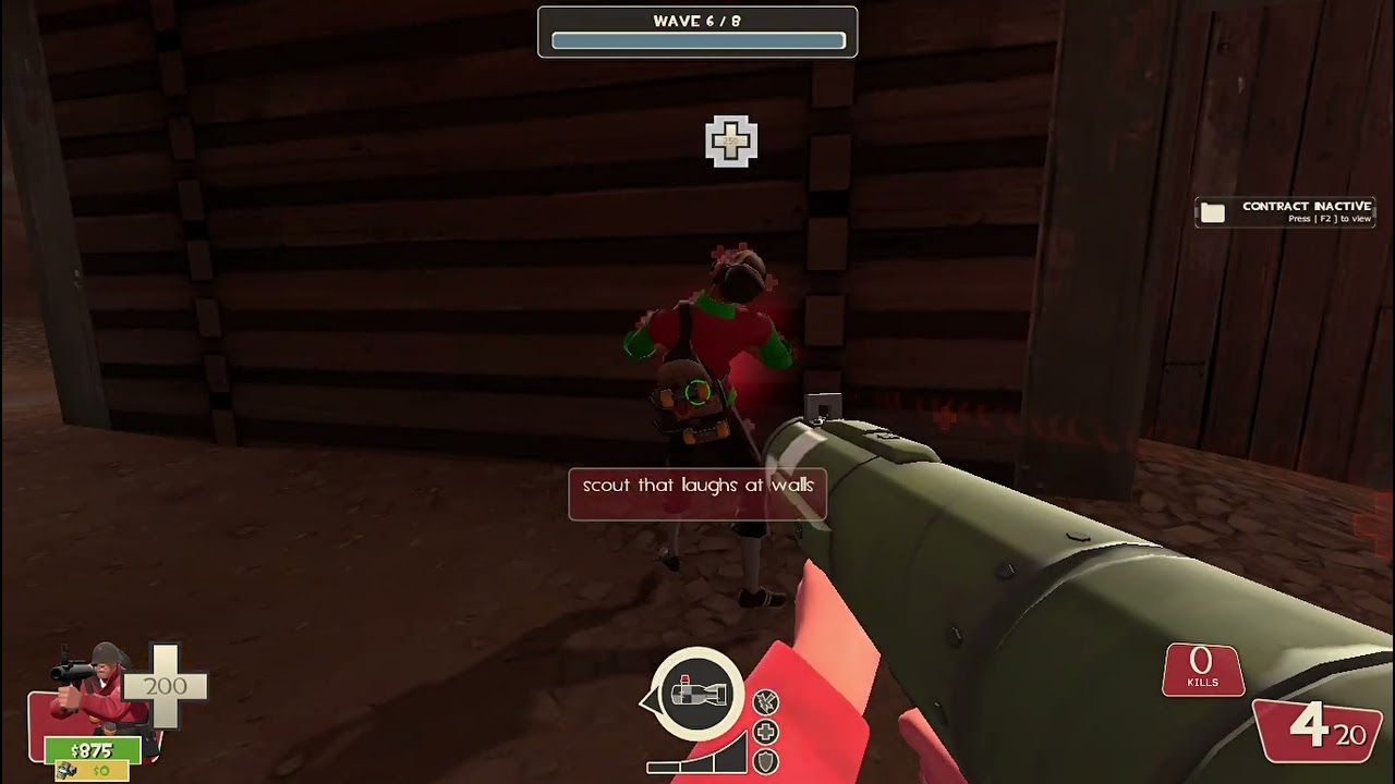tf2 scout laughing at the walls - YouTube