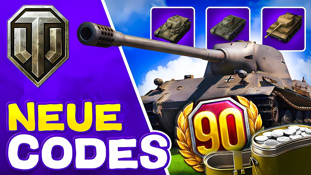 2025 WoT Europe: Alle Codes Premium und Panzer-Codes World of Tanks 🔥 ...
