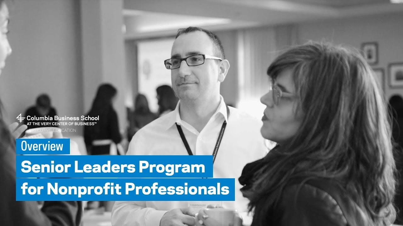 Senior Leaders Program for Nonprofit Professionals: Overview - YouTube