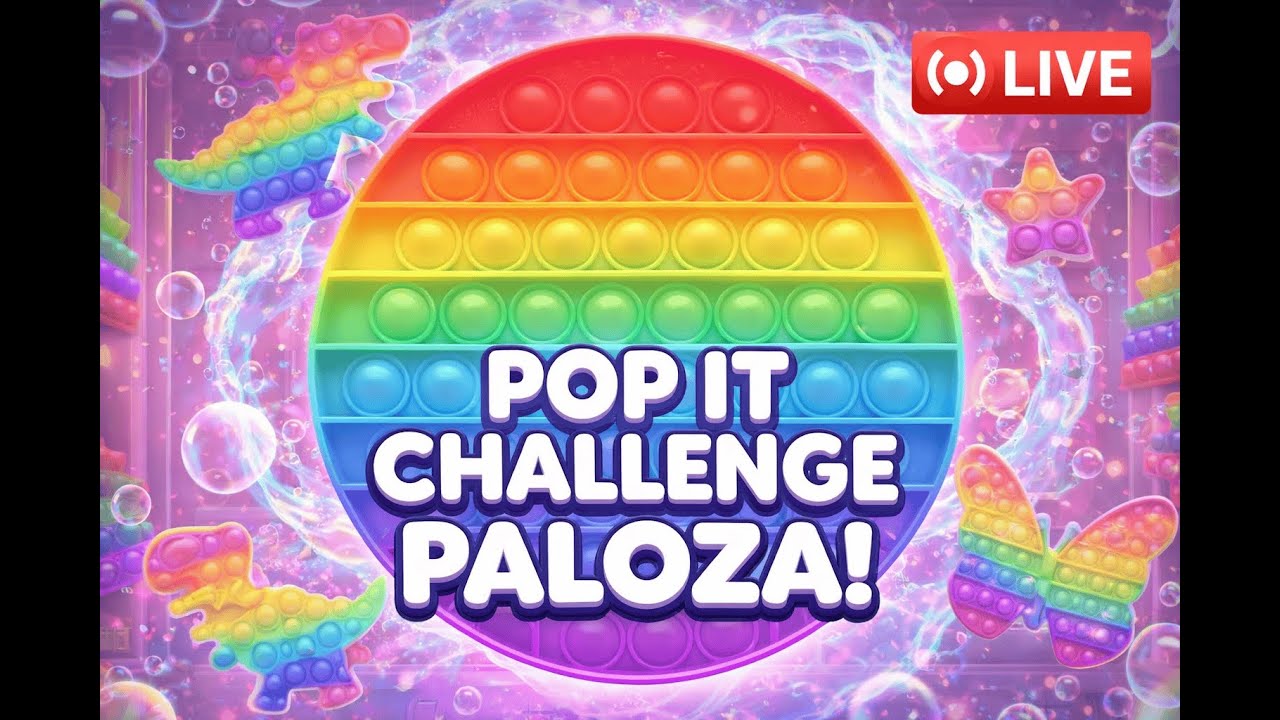 🔴 LIVE POP It Game Match | Non-Stop Poping Challenge 😱🔥 - YouTube