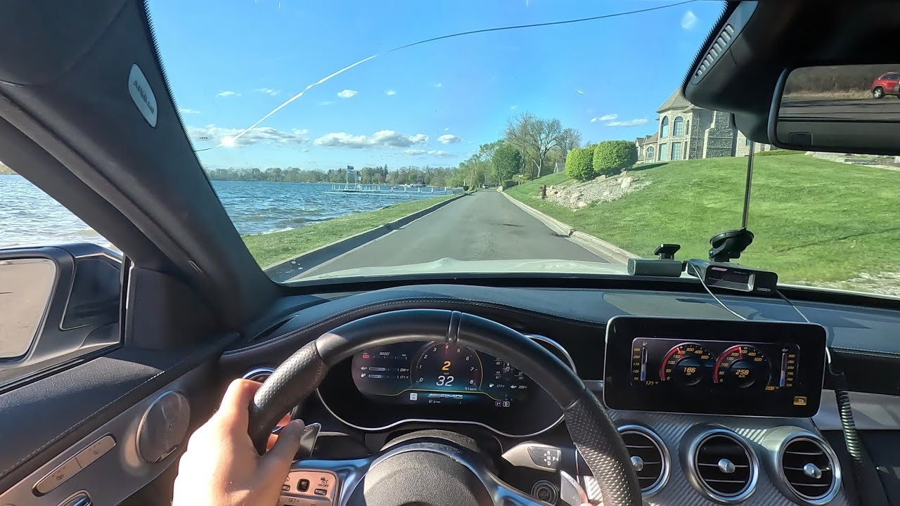 POV Driving C63 On A Sunny Day - YouTube