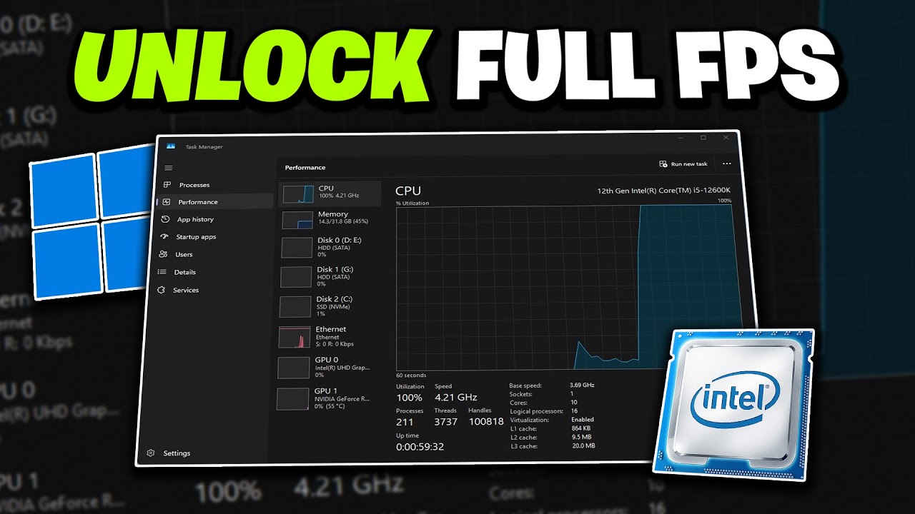 Fix High CPU & Low GPU Usage – Quick Guide to Boost FPS Instantly! - YouTube