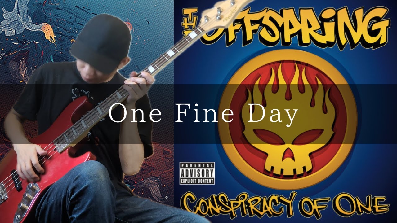 The Offspring - One Fine Day Bass cover 弾いてみた TAB - YouTube