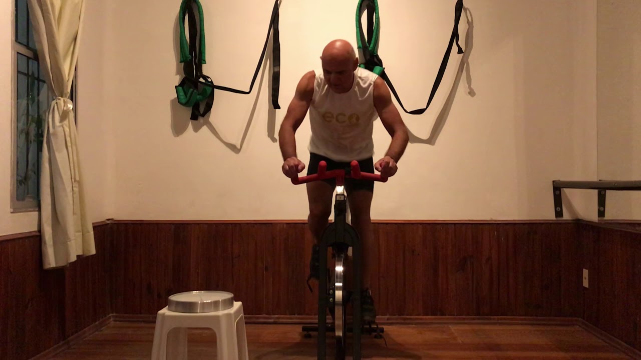 Clase de Spinning. 12 min de ejercicio - YouTube