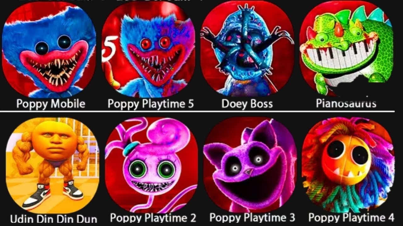 Poppy Playtime Chapter 4 Mobile,Poppy Playtime 5 Fanmade,Poppy 3-2-1 ...