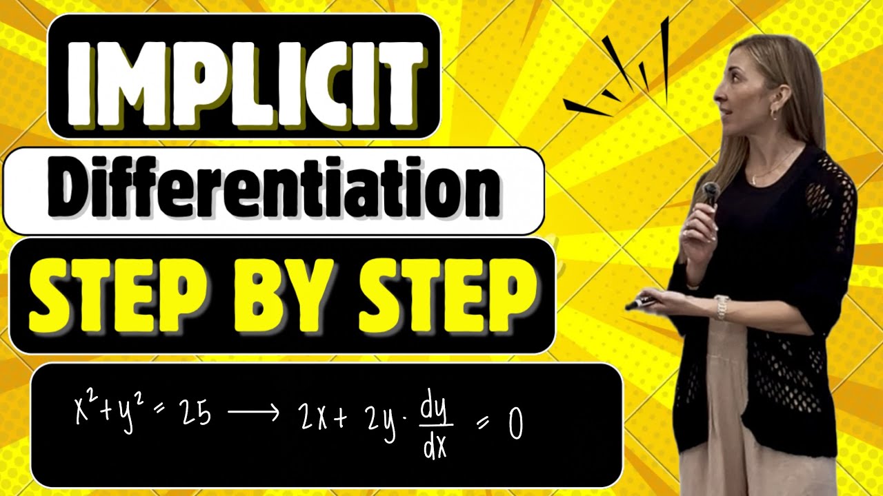Implicit Differentiation Demystified | Calculus 1 — The Chain Rule You ...