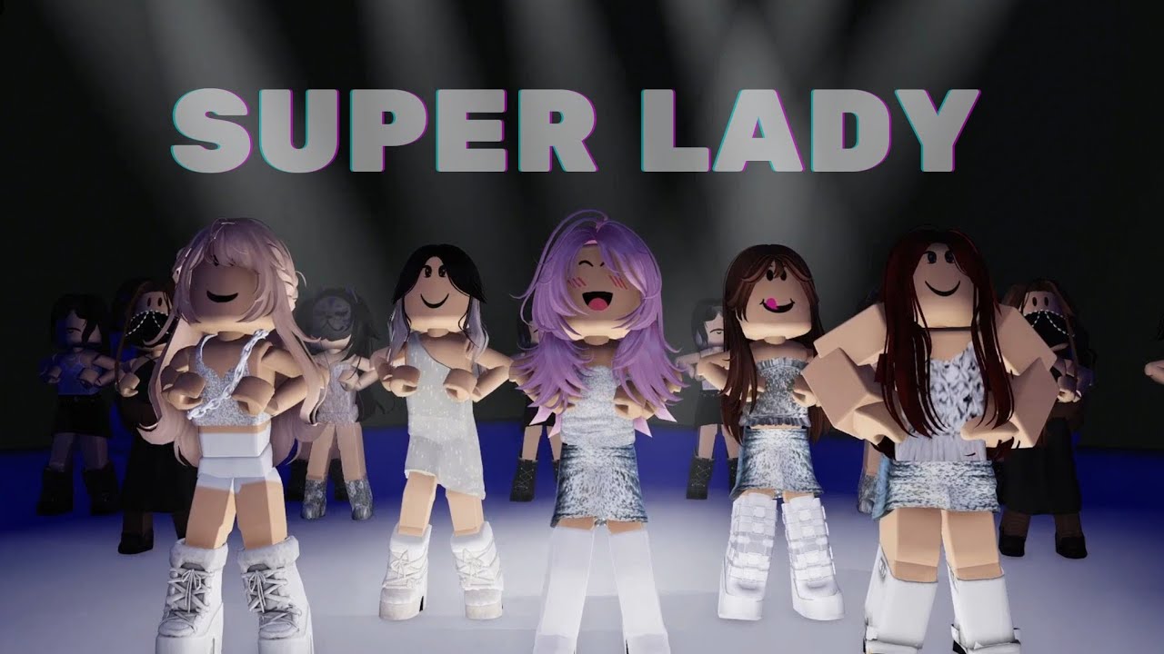 (여자)아이들((G)I-DLE) - 'Super Lady' Roblox M/V - YouTube