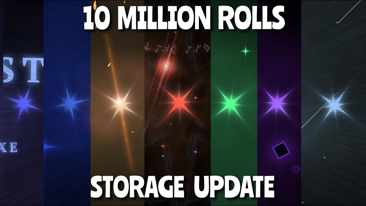 10 MILLION ROLLS IN SOL'S RNG, AURA STORAGE UPDATE! - YouTube