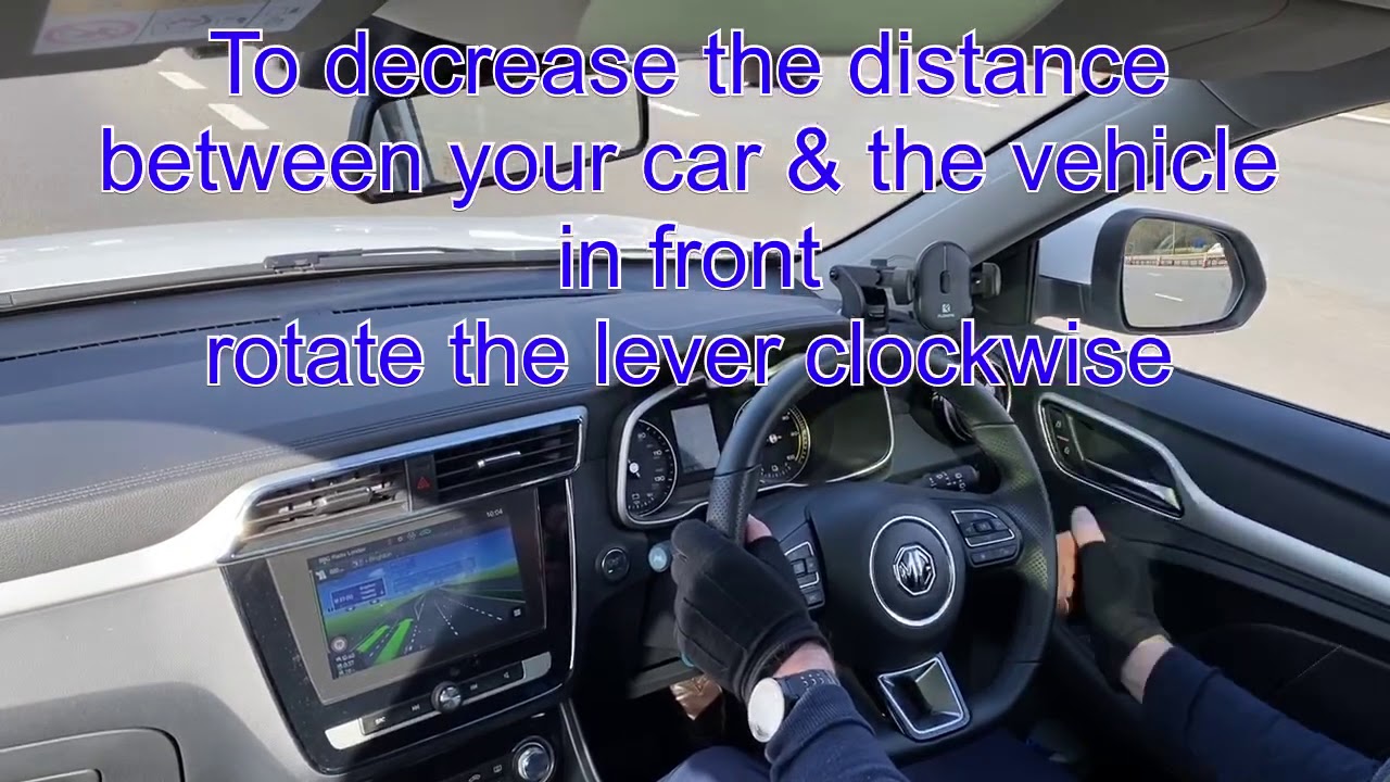 MG ZS EV #8 Using MG Pilot & Manual Speed Limit demonstration - YouTube