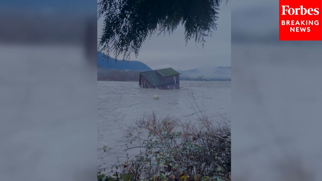 RAW FOOTAGE: Camera Captures House Floating Away Amid Major Flooding In ...