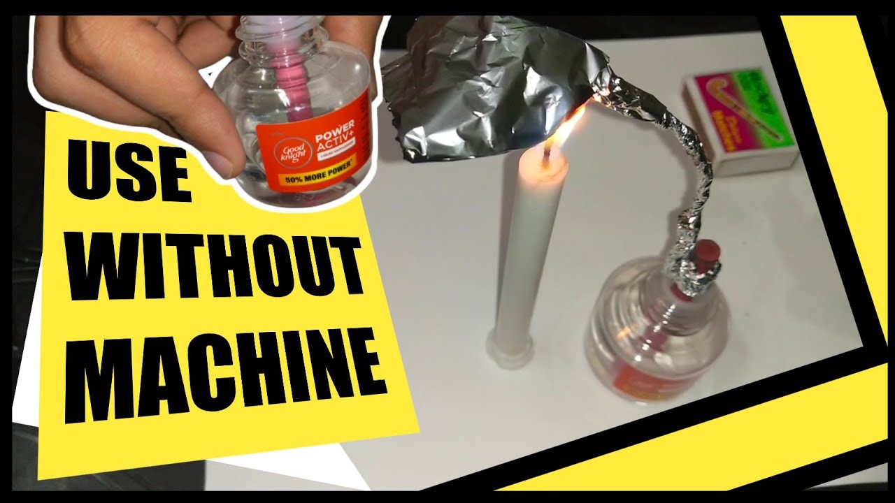 How to use goodknight refill without machine | Use Goodknight refill ...