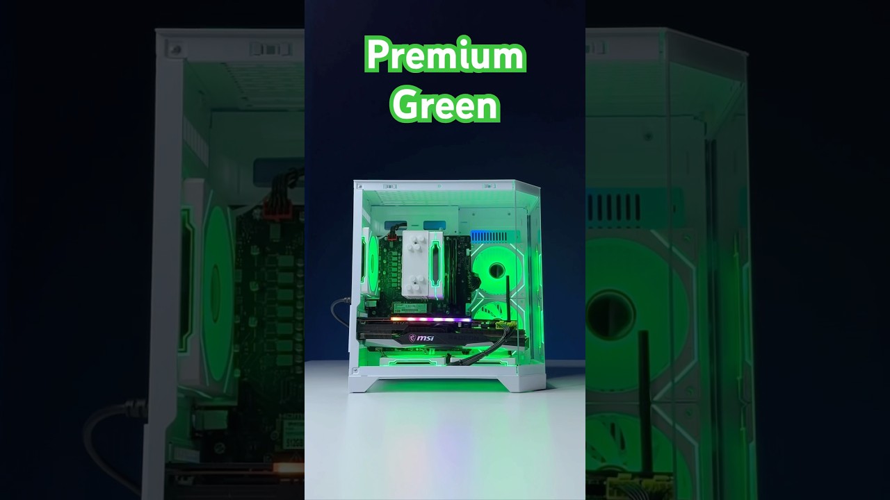 Premium PC build | RX | RTX #pcbuild #gamingpc #pc - YouTube