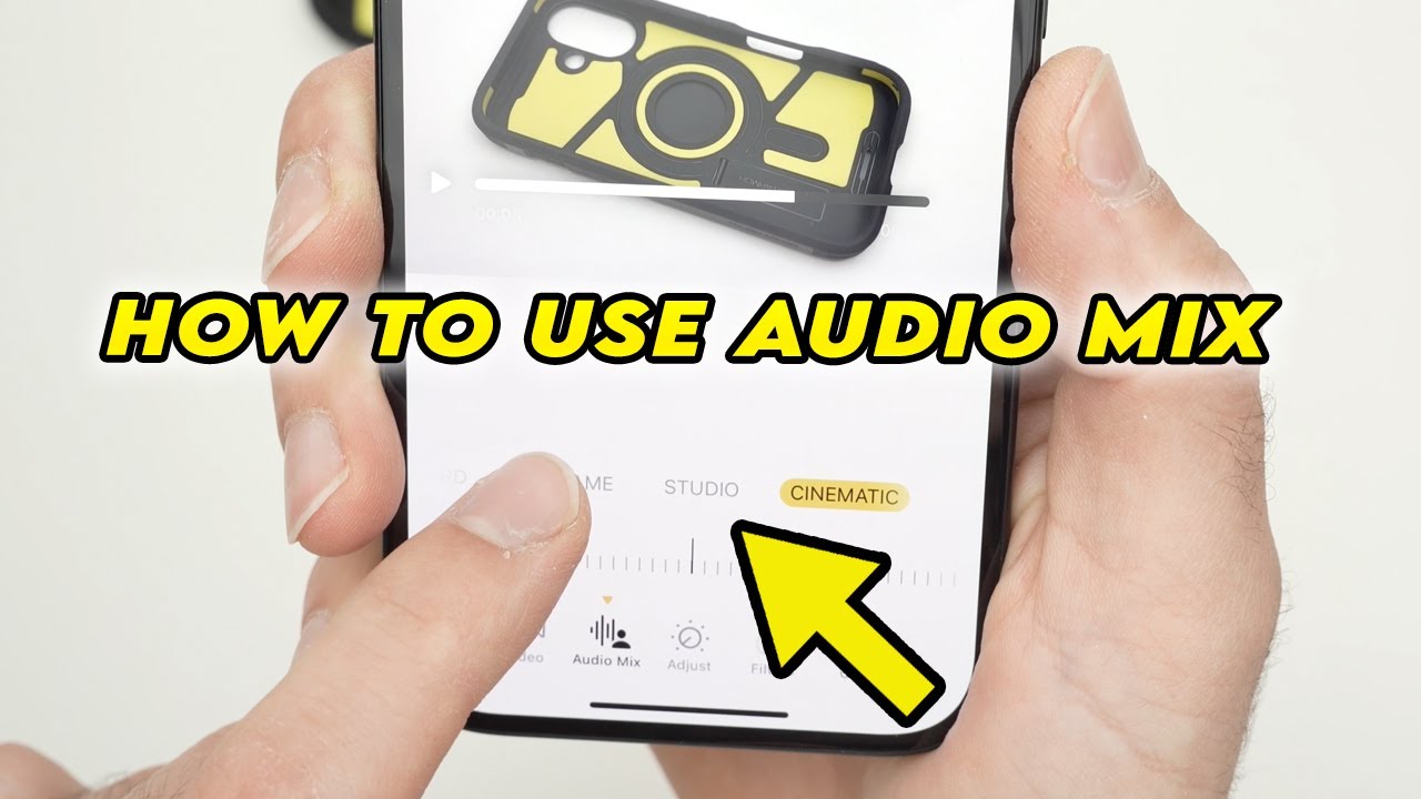 iPhone Tricks: How to Use Audio Mix to Remove Background Noise From ...