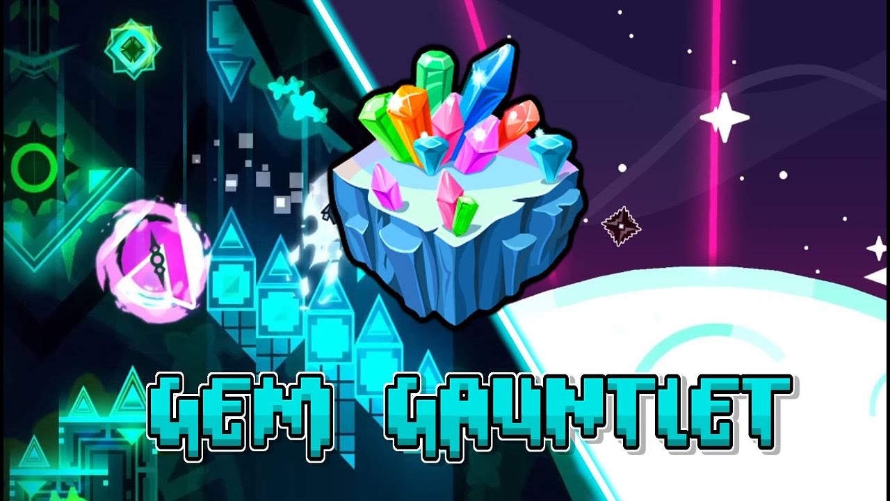 Gem Gauntlet Complete | Geometry Dash 2.2 - YouTube