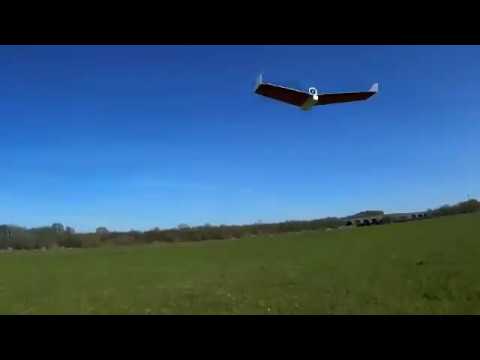 1200mm cheap DIY flying wing with cheapo 70mm EDF. - YouTube