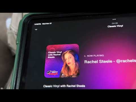 Rachel Steele on Classic Vinyl