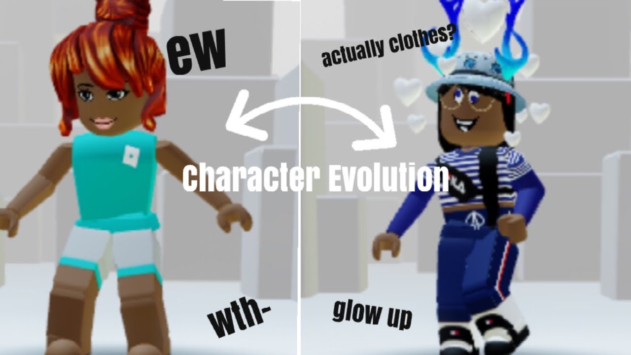 Roblox Character Evolution! - YouTube