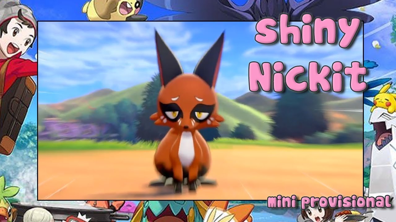 [LIVE] Shiny Nickit +500 RE Shiny Quest Spoiler shiny - YouTube