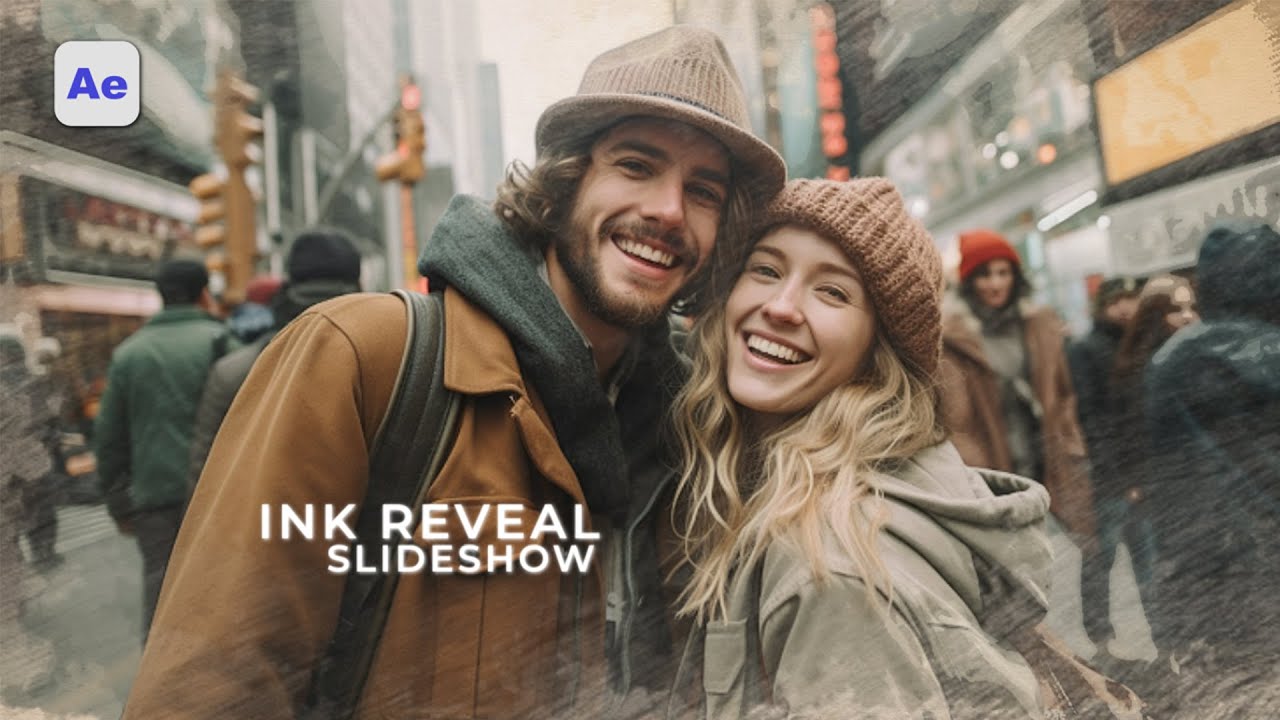 Ink Reveal Animation in After Effect - Pencil Ink Reveal - YouTube