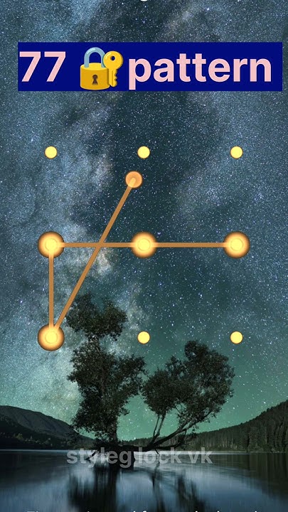 77 🔐 pattern? screen lock? pattern lock? mobile lock #short #shorts # ...