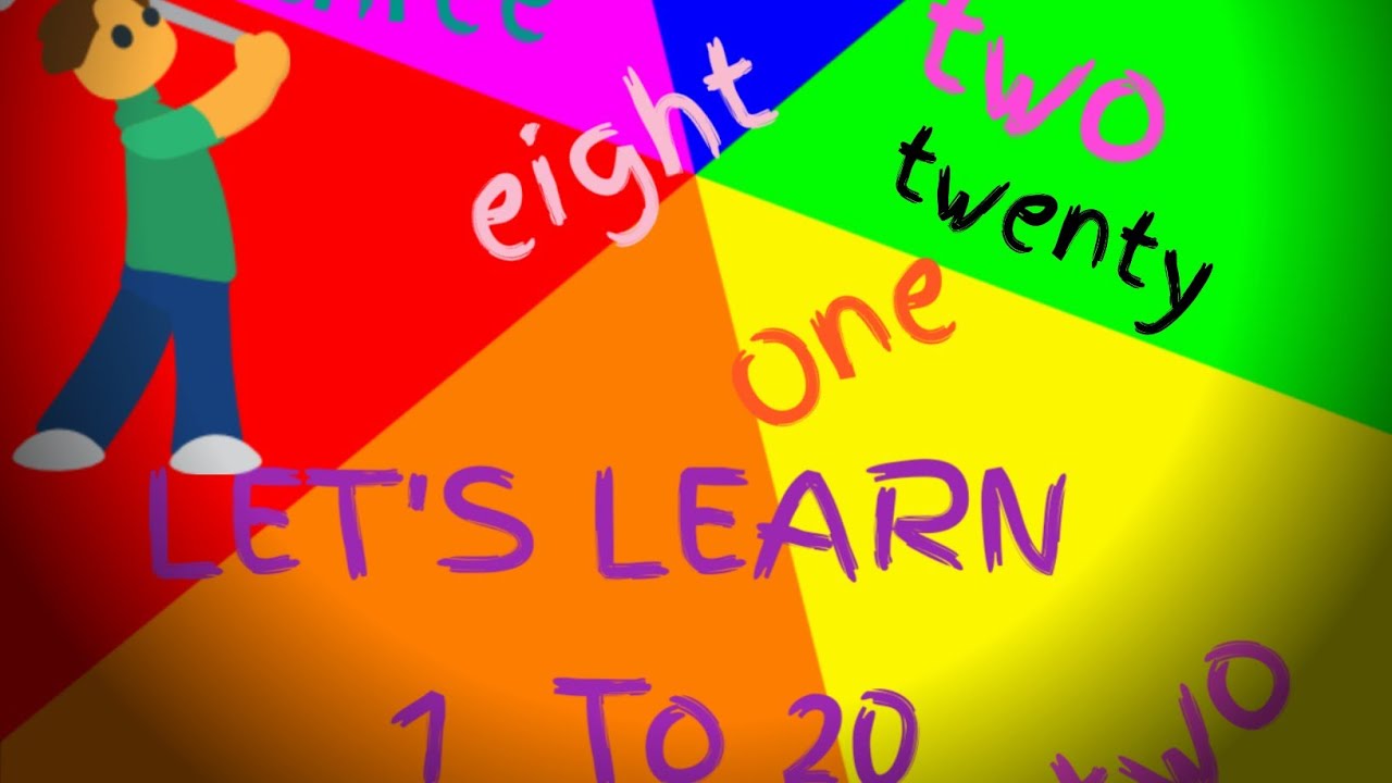 The Numbers Song - Learn To Count from 1 to 20 - Number Rhymes For ...