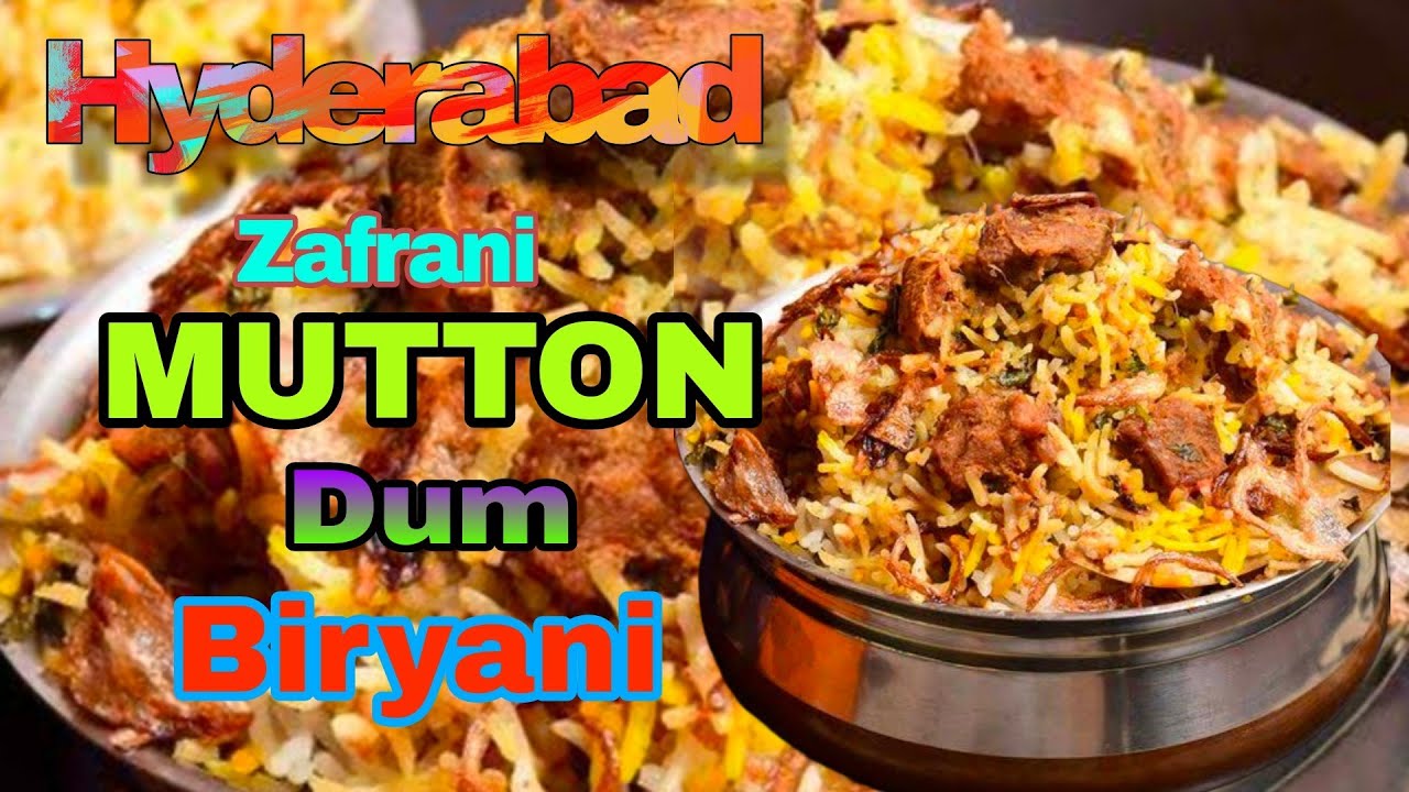 Hyderabad Mutton Biryani simple recipe, Hyderabad, The biryani how to ...