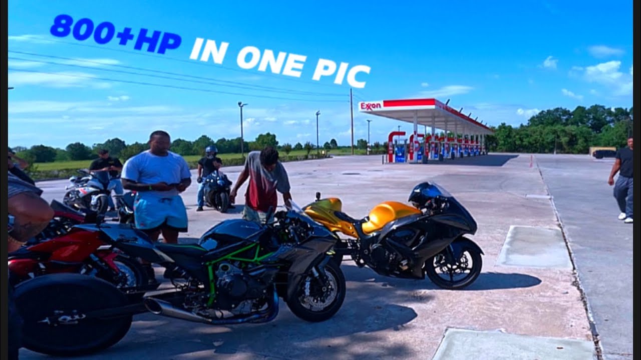 BUILT H2 TAKES ON 400+HP TURBO BUSA - YouTube