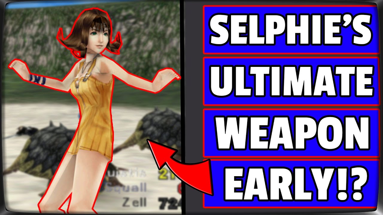 How to Obtain Selphie's "Strange Vision" in FINAL FANTASY VIII REMASTERED - YouTube