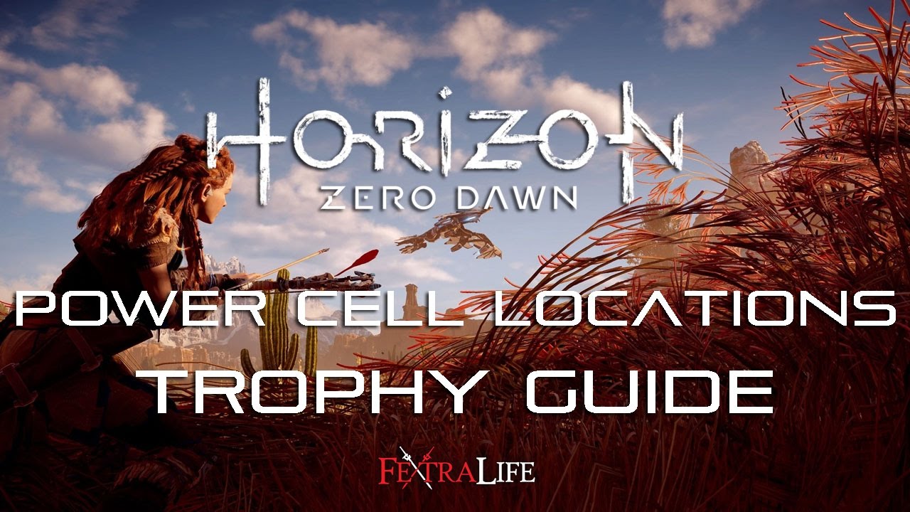 Horizon Power Cell Locations and Shield Weaver Trophy Guide - YouTube