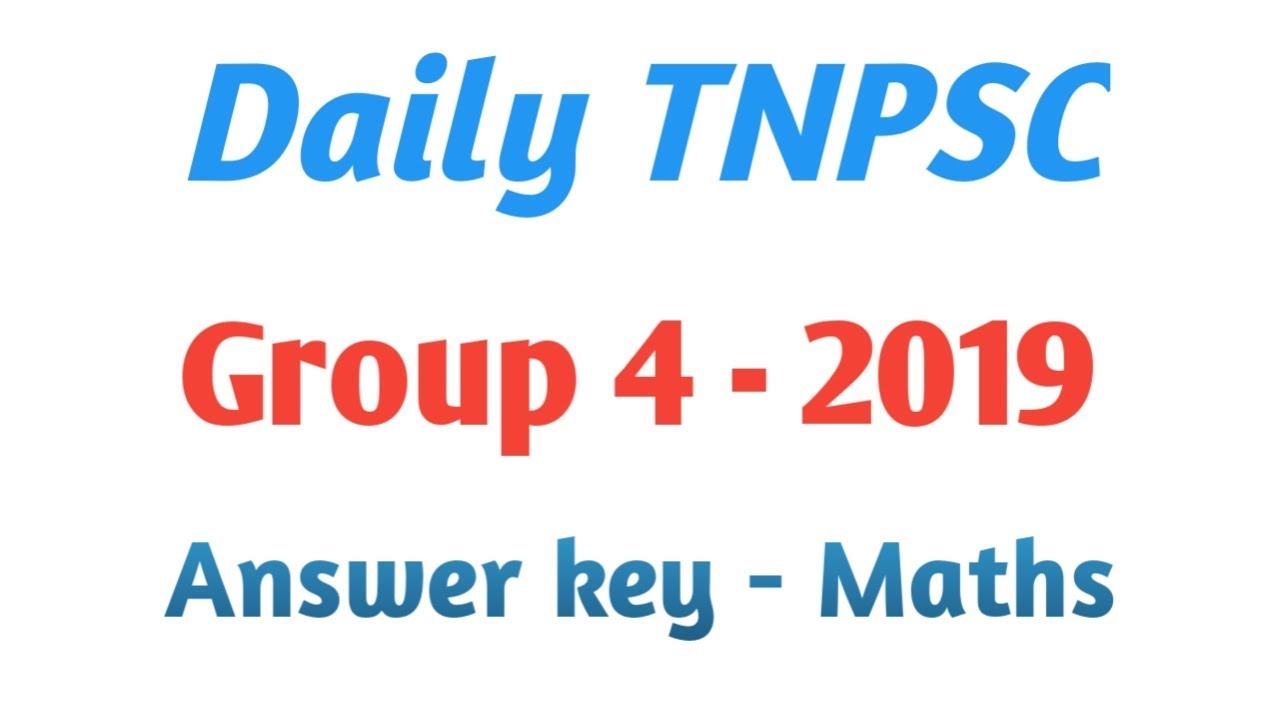 Group 4 2019 Answer Key Maths In Tamil YouTube group-4-2019-answer-key-maths-in-tamil-youtube