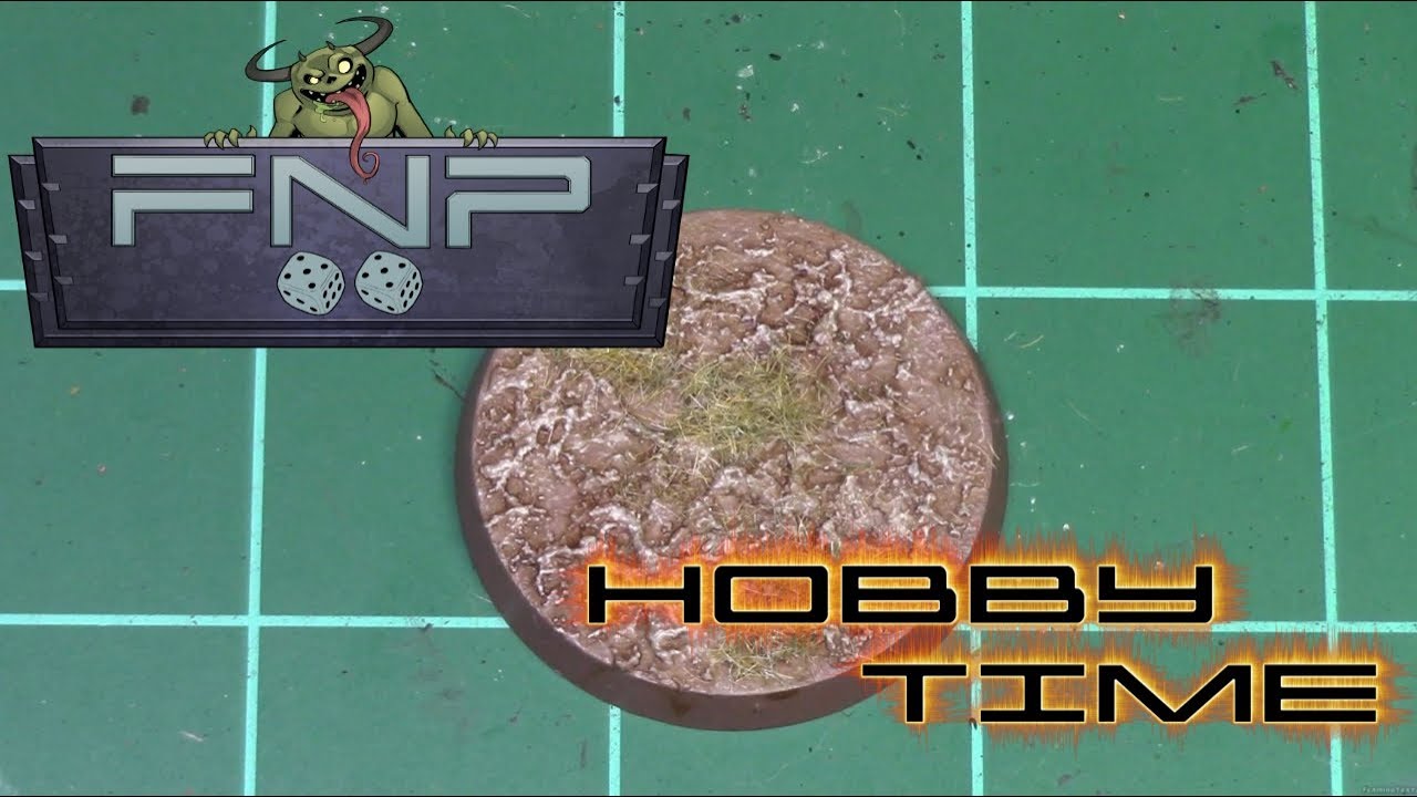 How to make Sand Bases - Hobby Time - YouTube
