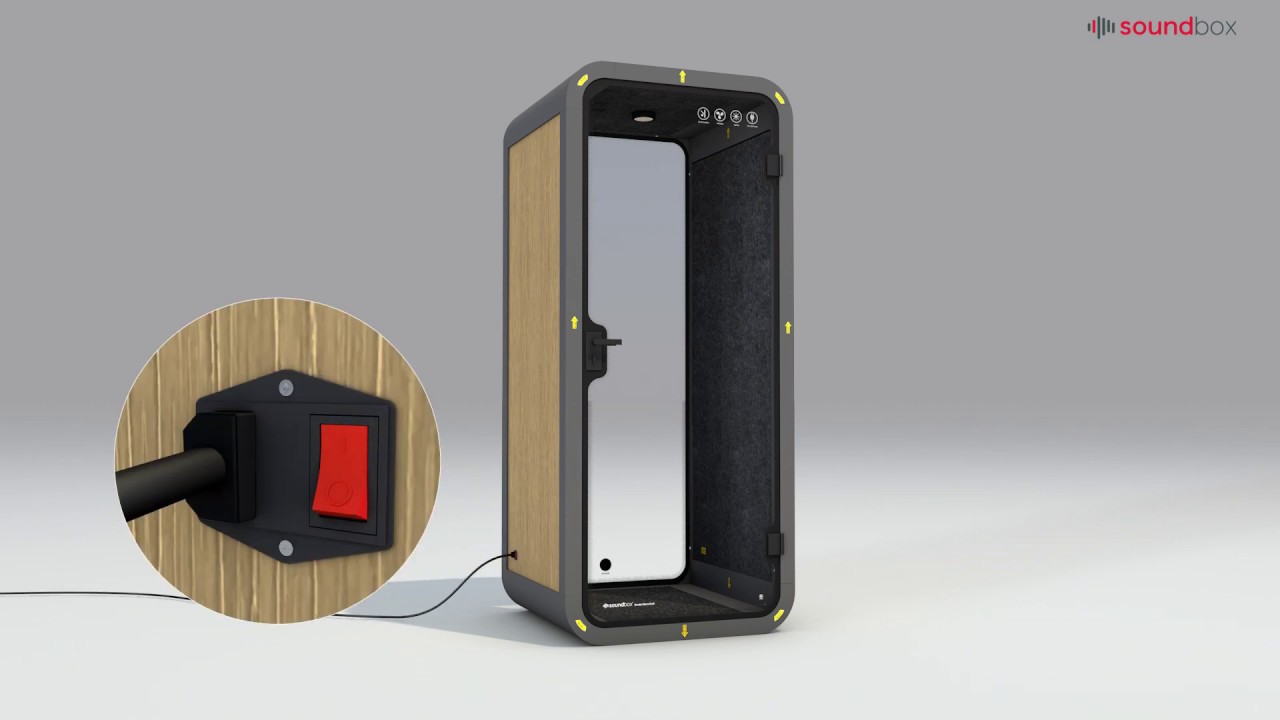 Office Phone Booth Installation Video By SOUNDBOX - YouTube