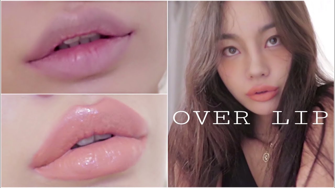 Over Lip Ι 입술필러,입꼬리필러 효과 & 오버립연출 & 두꺼운입술만들기 - YouTube