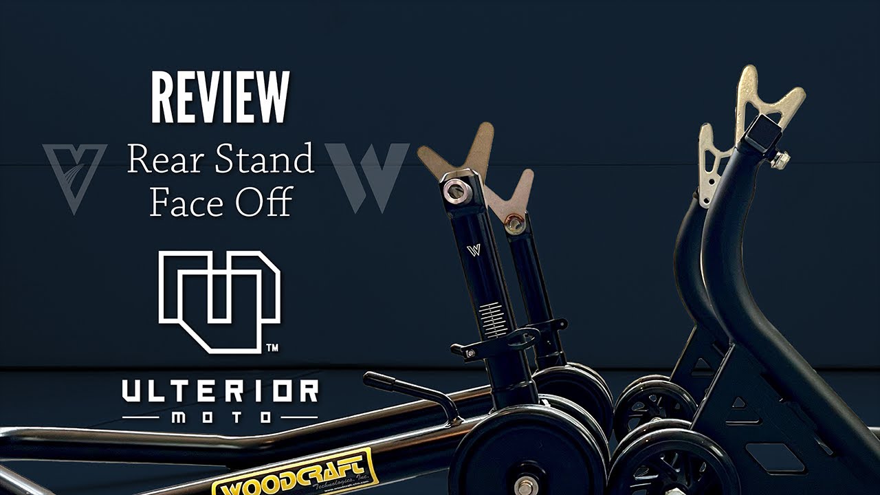 Motorcycle Rear Stand Face Off: Vortex vs Woodcraft - YouTube