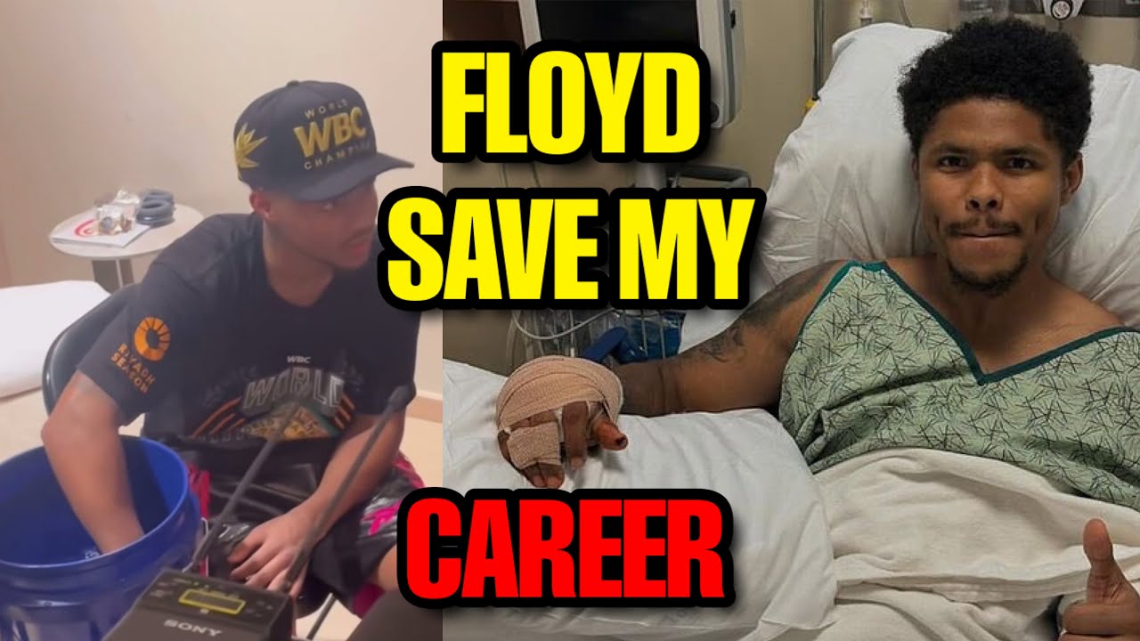 Shakur Stevenson EXPOSED After Gervonta Tank Davis Fight CALLOUT, Hand ...