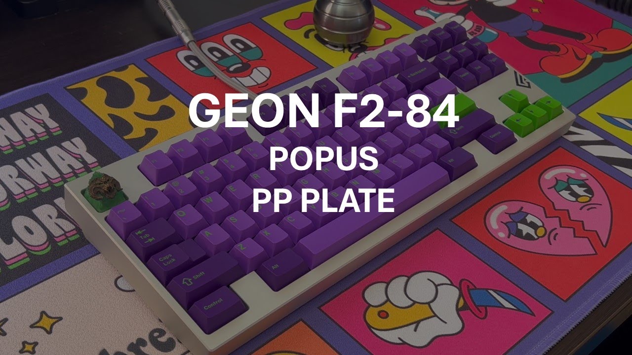 Geon F2-84 | Popus on PP Plate | Soundtest - YouTube